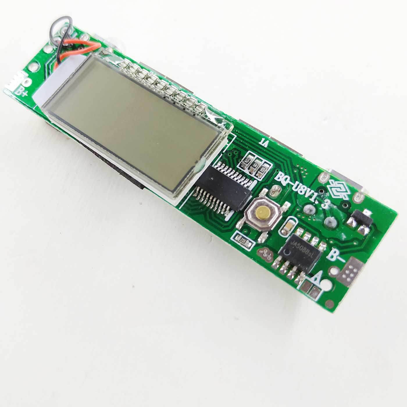 Dual USB 5V 2.1A Power Bank Circuit With LCD Module – Captain Electronics